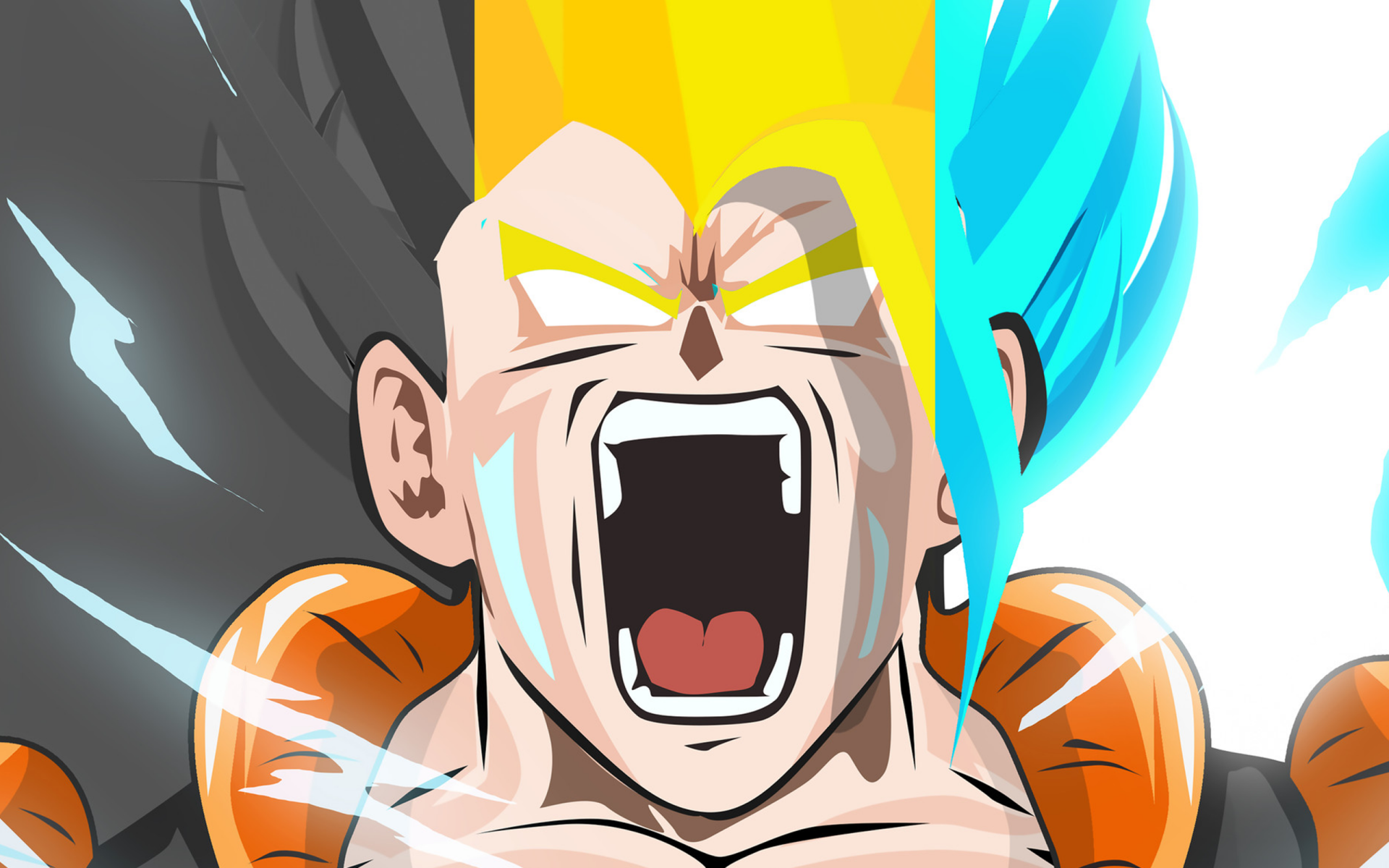 Download Super Saiyan 2 Super Saiyan Blue Vegito (Dragon Ball) Anime ...