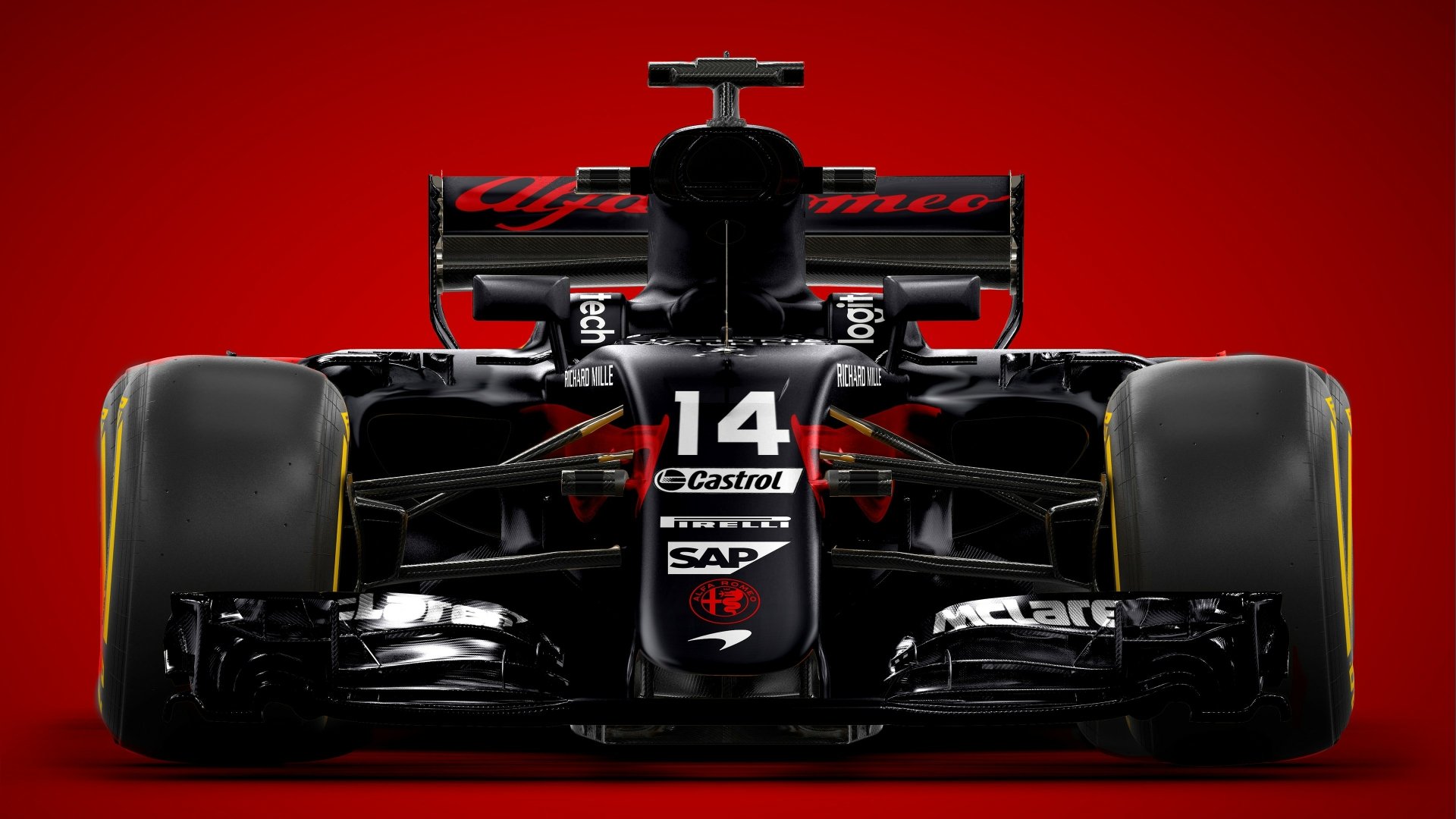 F1 Powerhouse: 4K Ultra HD Sports Racing Wallpaper