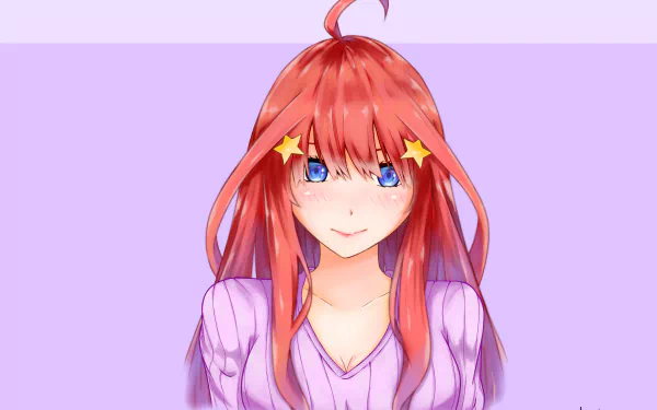 Exquisite Itsuki Nakano 4K Ultra HD Wallpaper