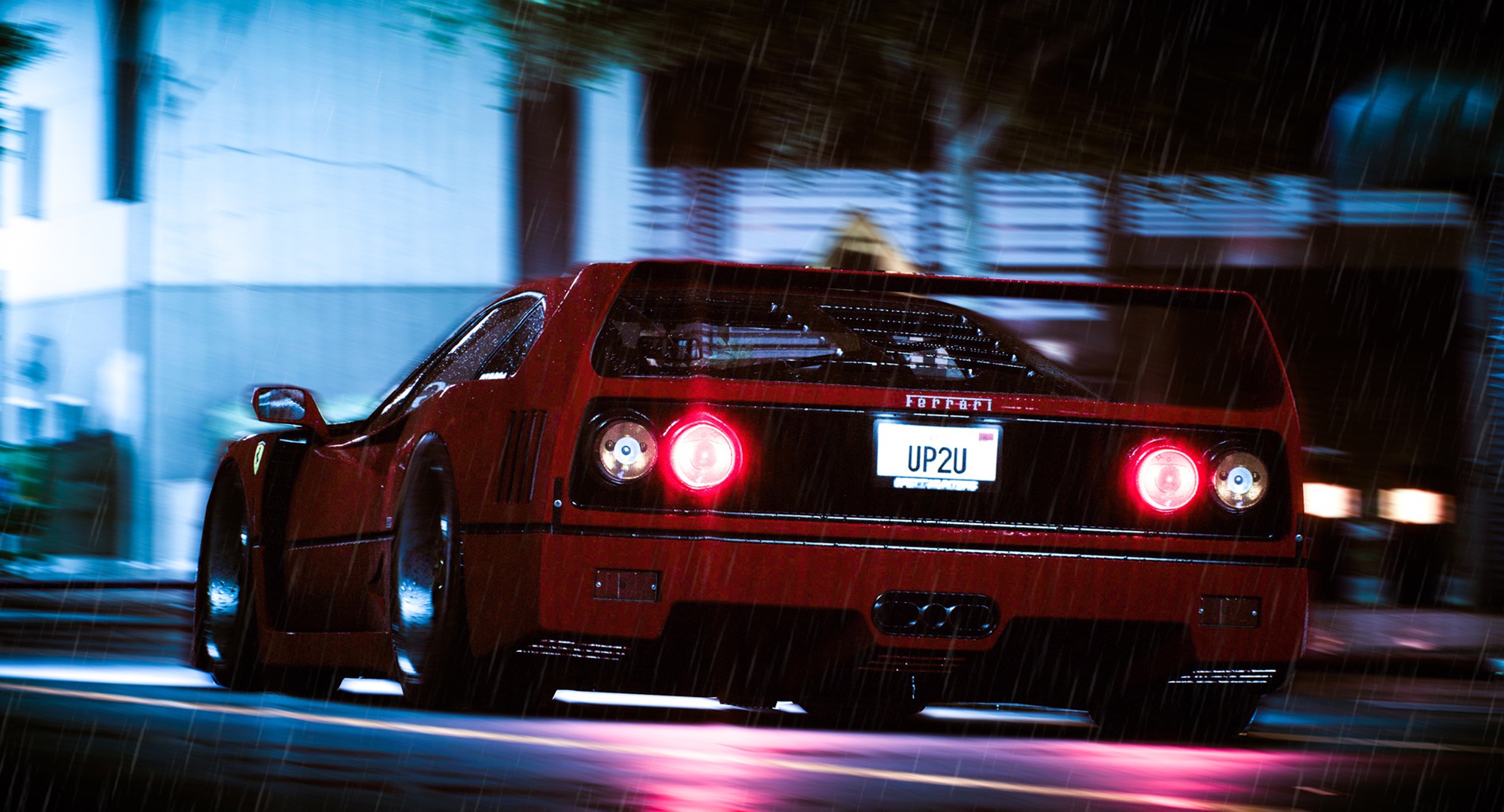 Download Ferrari Vehicle Ferrari F40 HD Wallpaper