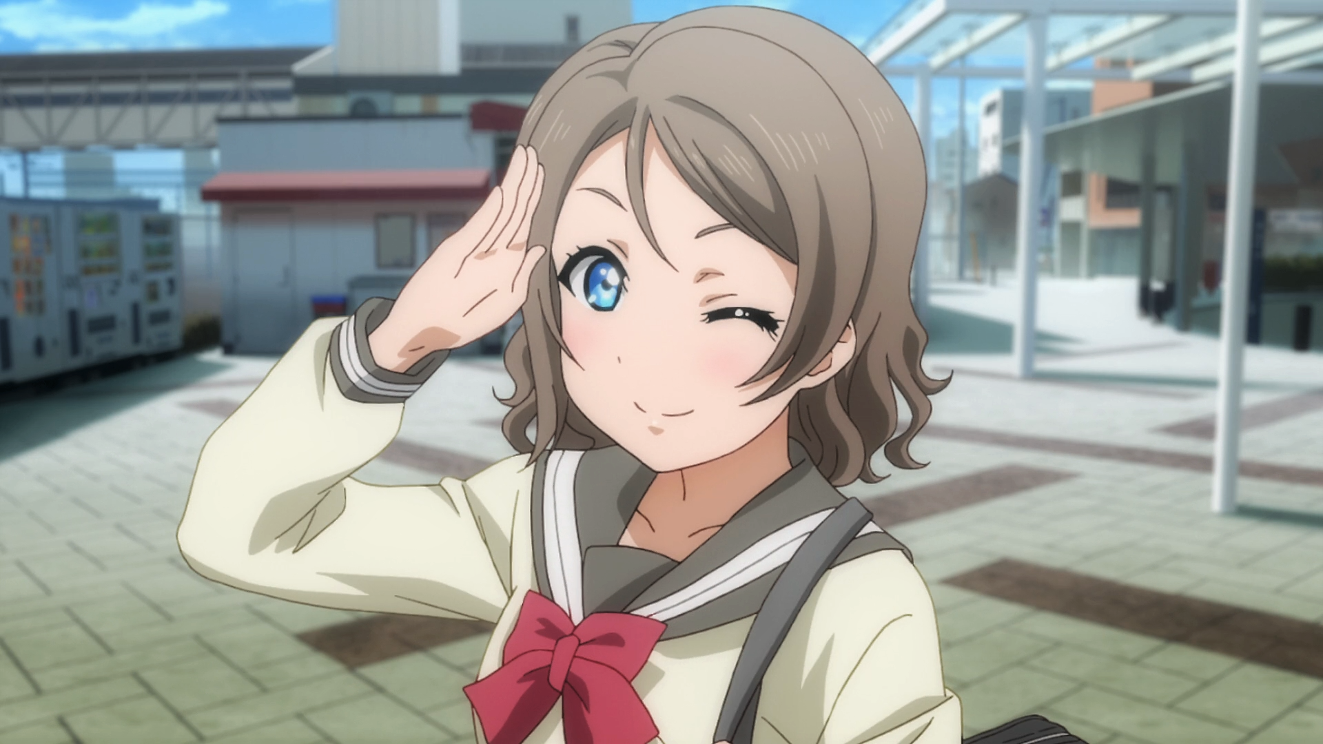 Download You Watanabe Anime Love Live! Sunshine!! HD Wallpaper by Ochaco