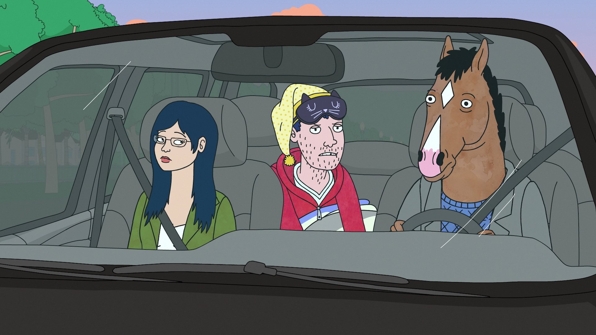 Download Diane Nguyen Todd Chavez TV Show BoJack Horseman HD Wallpaper