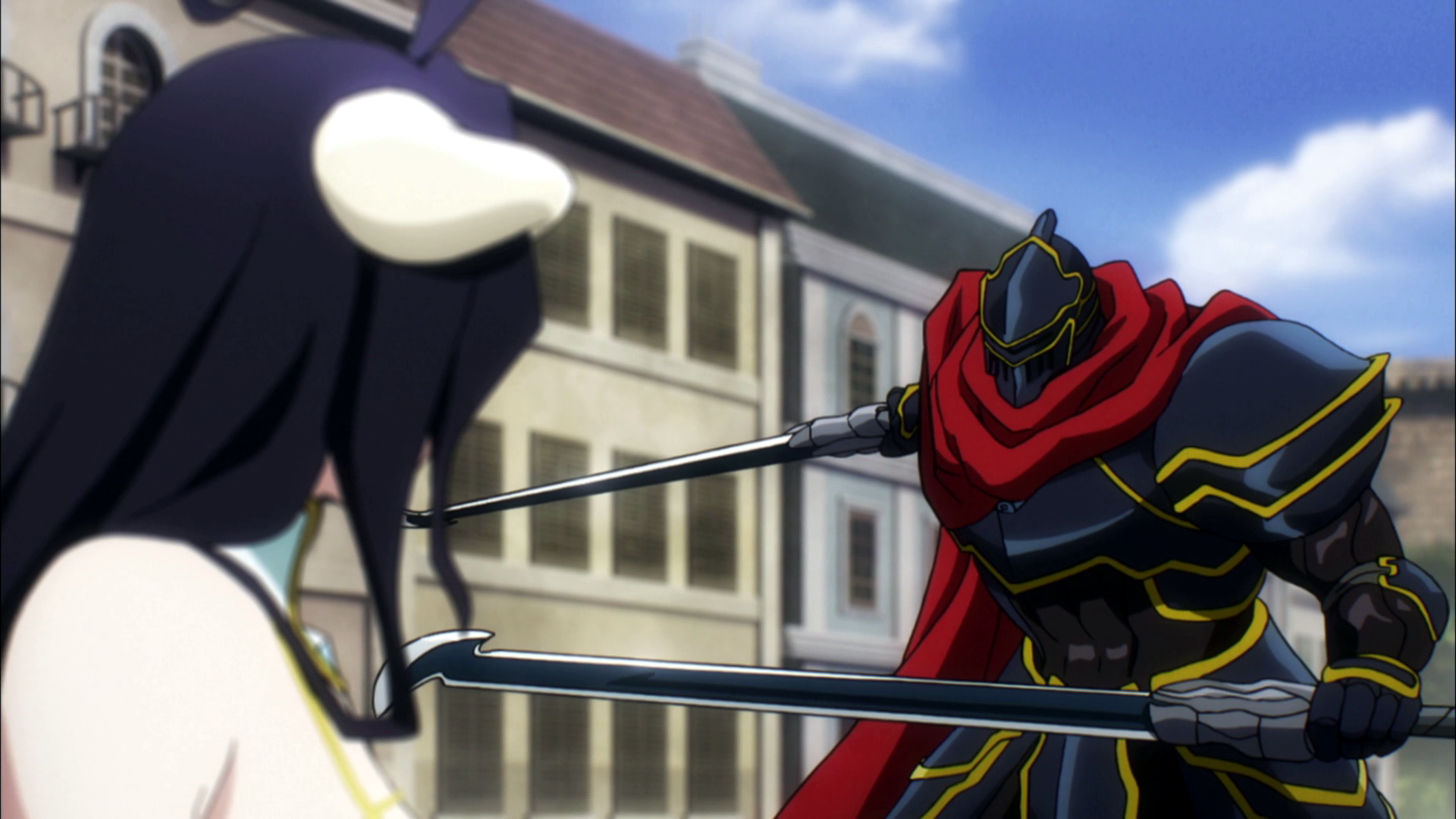 Download Albedo (Overlord) Momon (Overlord) Anime Overlord HD Wallpaper