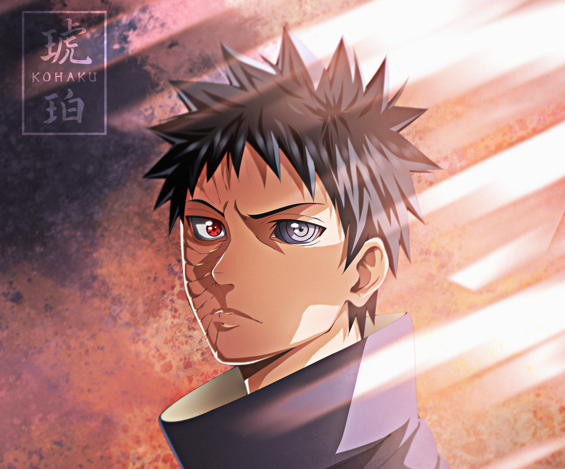 Download Obito Uchiha Anime Naruto HD Wallpaper by Kohaku-Art
