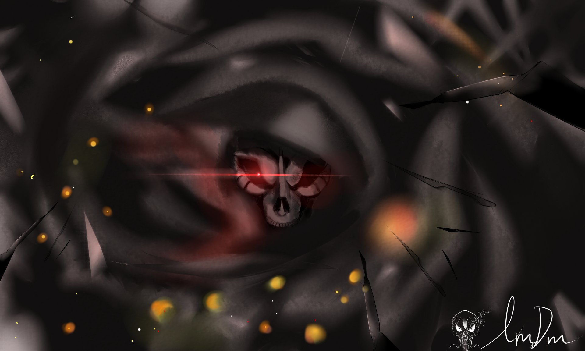 Overlord Ainz Ooal Gown 4K Ultra HD Anime Wallpaper by 阿戈魔AGM