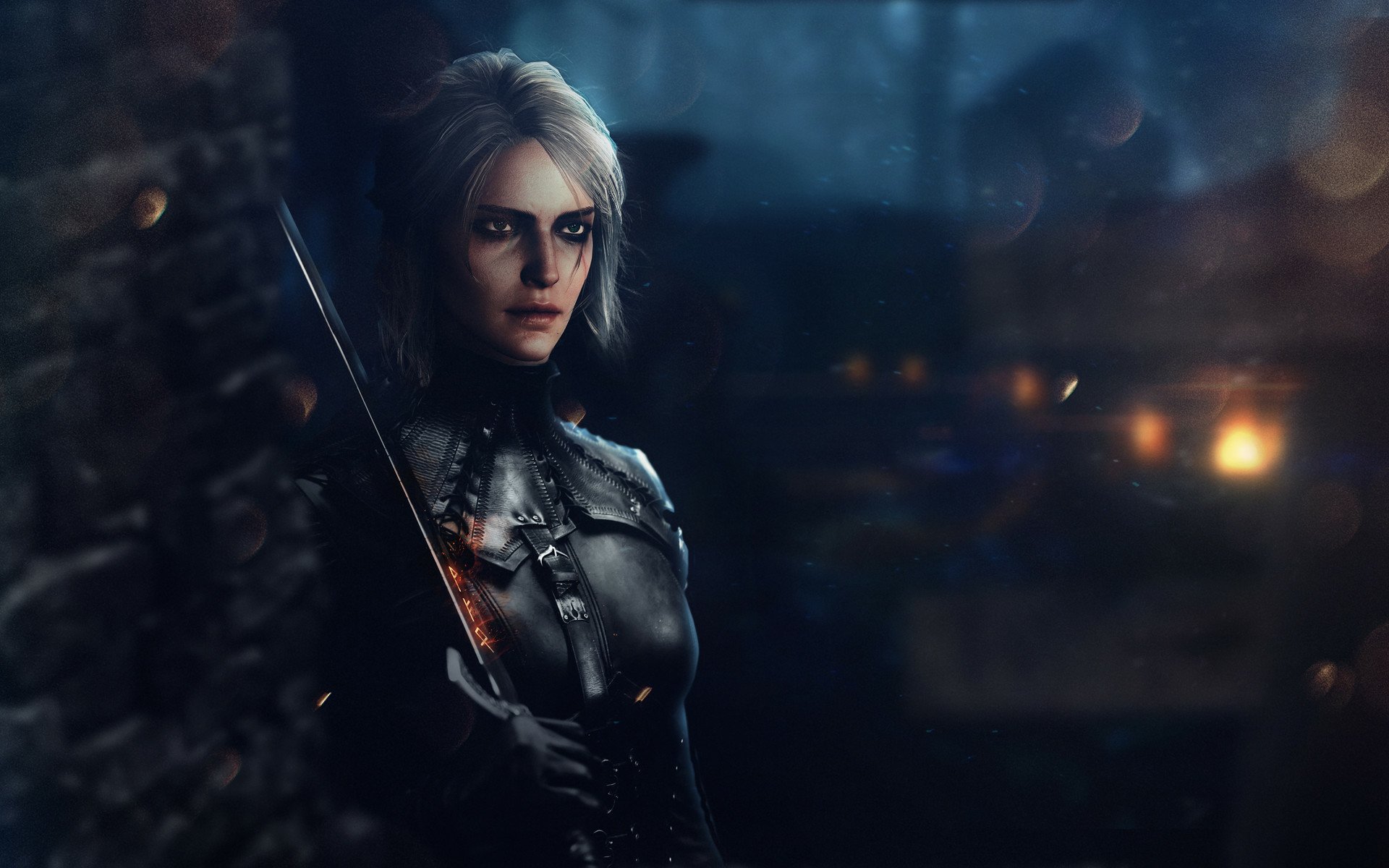 Ciri from The Witcher 3: HD Wallpaper by Vadim Sadovski