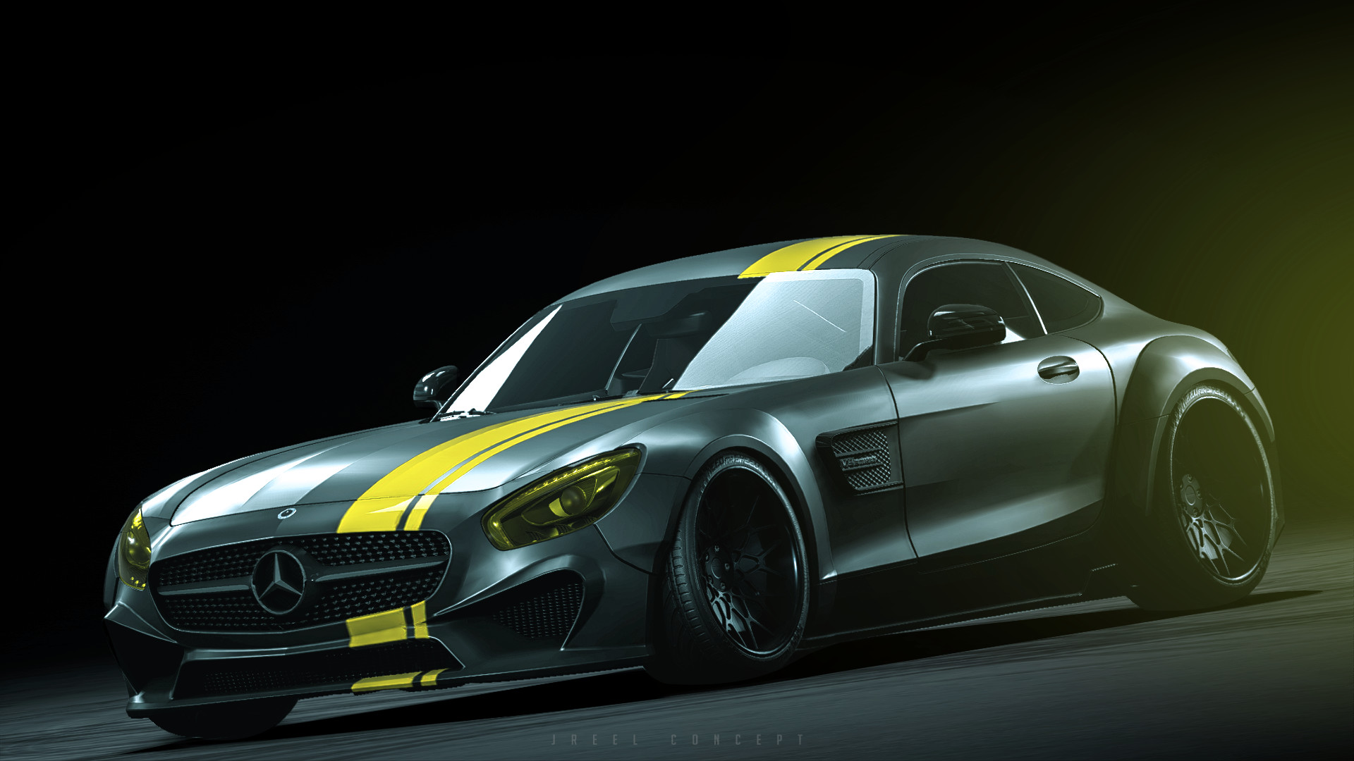 Download Vehicle Mercedes-AMG GT HD Wallpaper by JREEL
