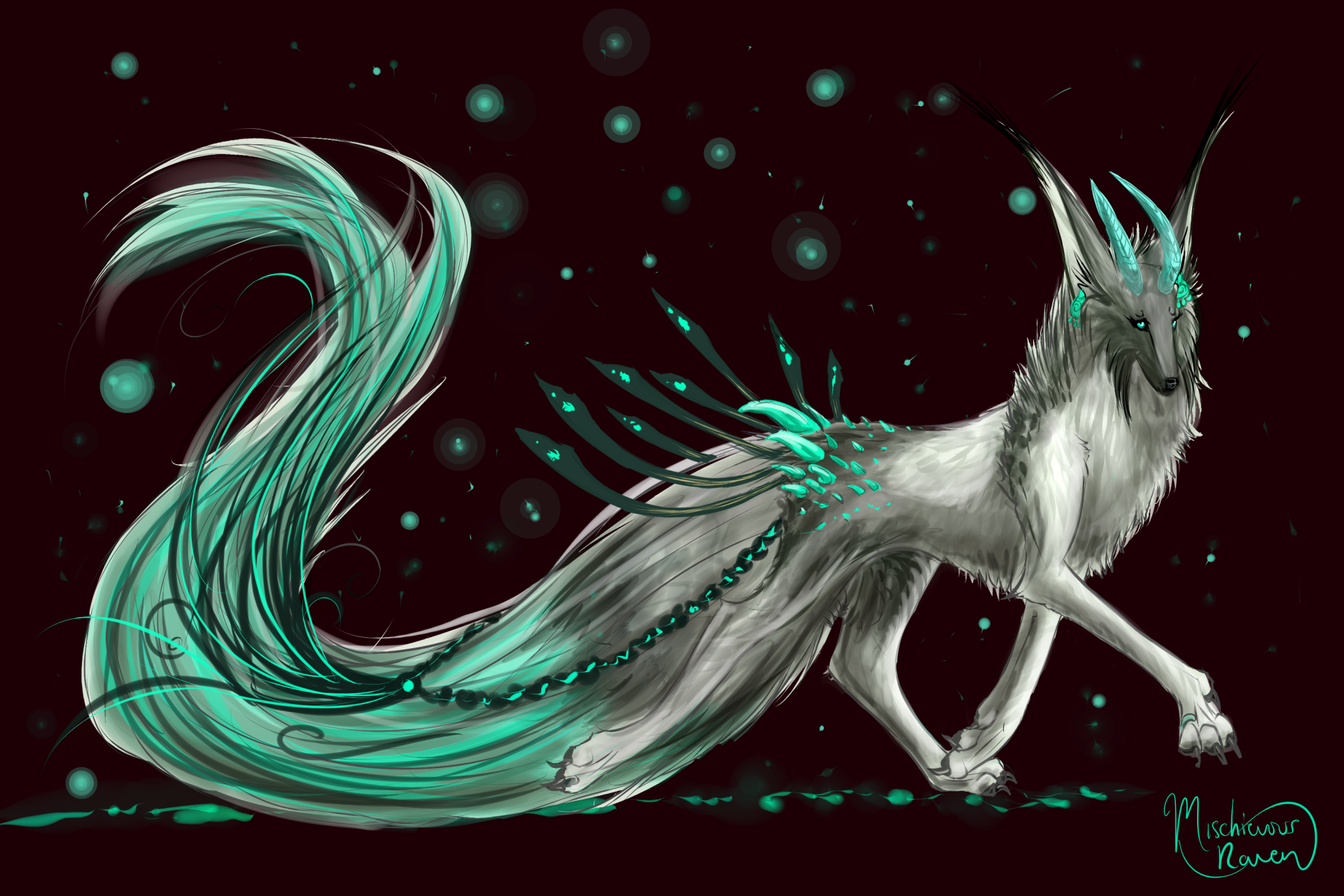 Beautiful Mythical Creatures Anime Image Associée | Fantasy Beasts,