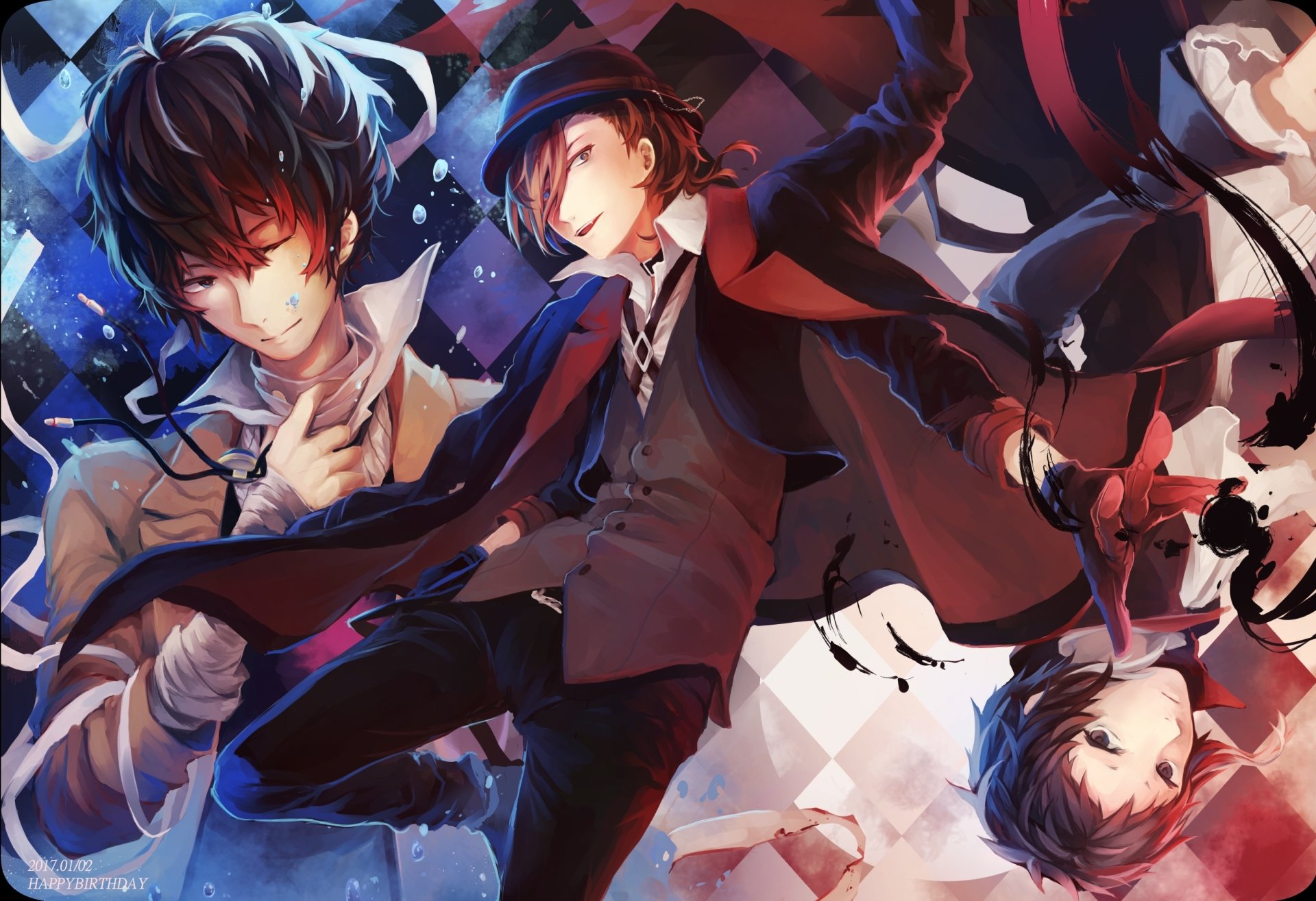 Download Anime Bungou Stray Dogs HD Wallpaper | 2628x1800 | Wallpaper Abyss
