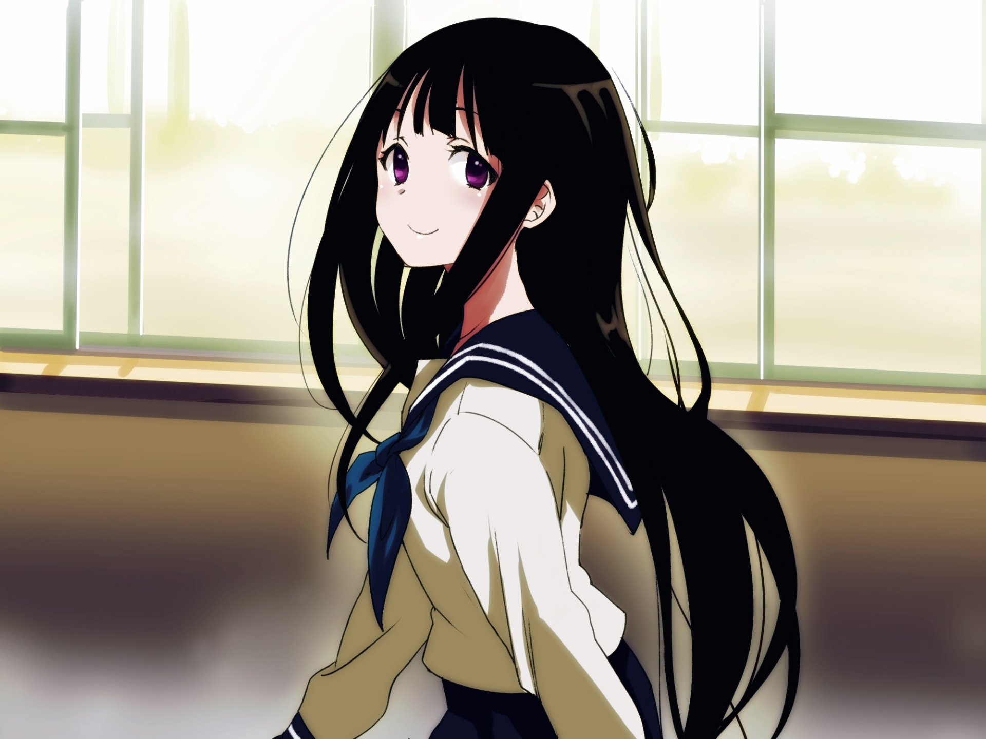 Download Eru Chitanda Anime Hyouka HD Wallpaper