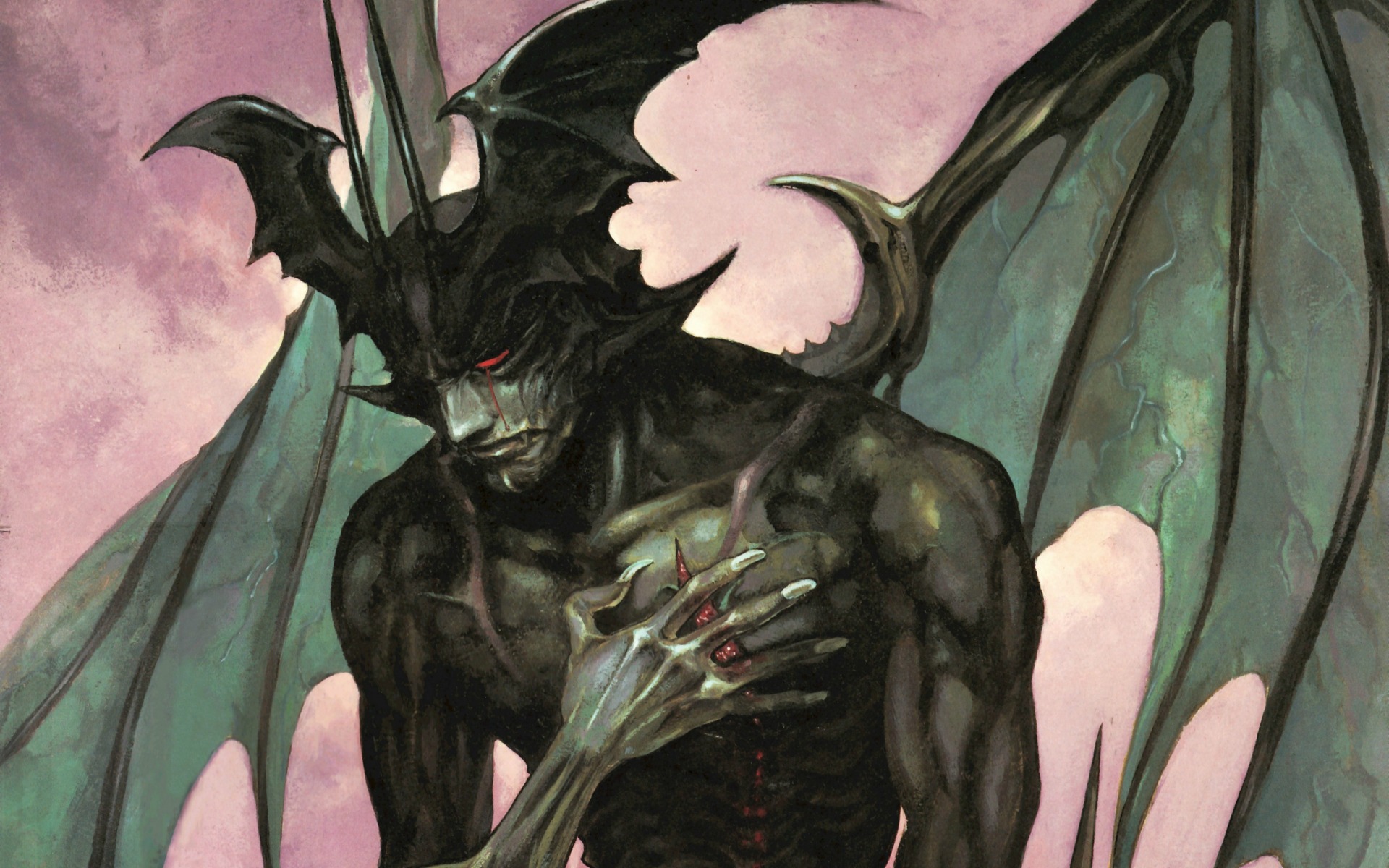 Download Fantasy Demon HD Wallpaper by Go Nagai