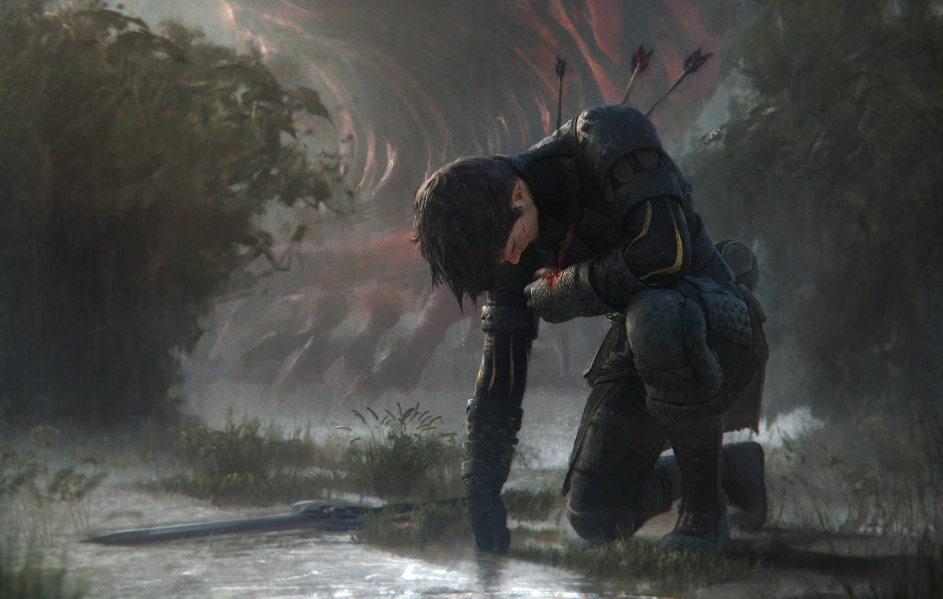 Download Fantasy Warrior Fantasy Warrior HD Wallpaper by Efflam Mercier