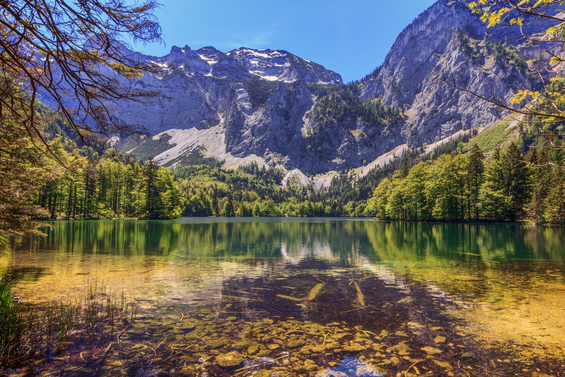 Serene Mountain Lake: Stunning HD Nature Wallpaper | 2048x1365 ...