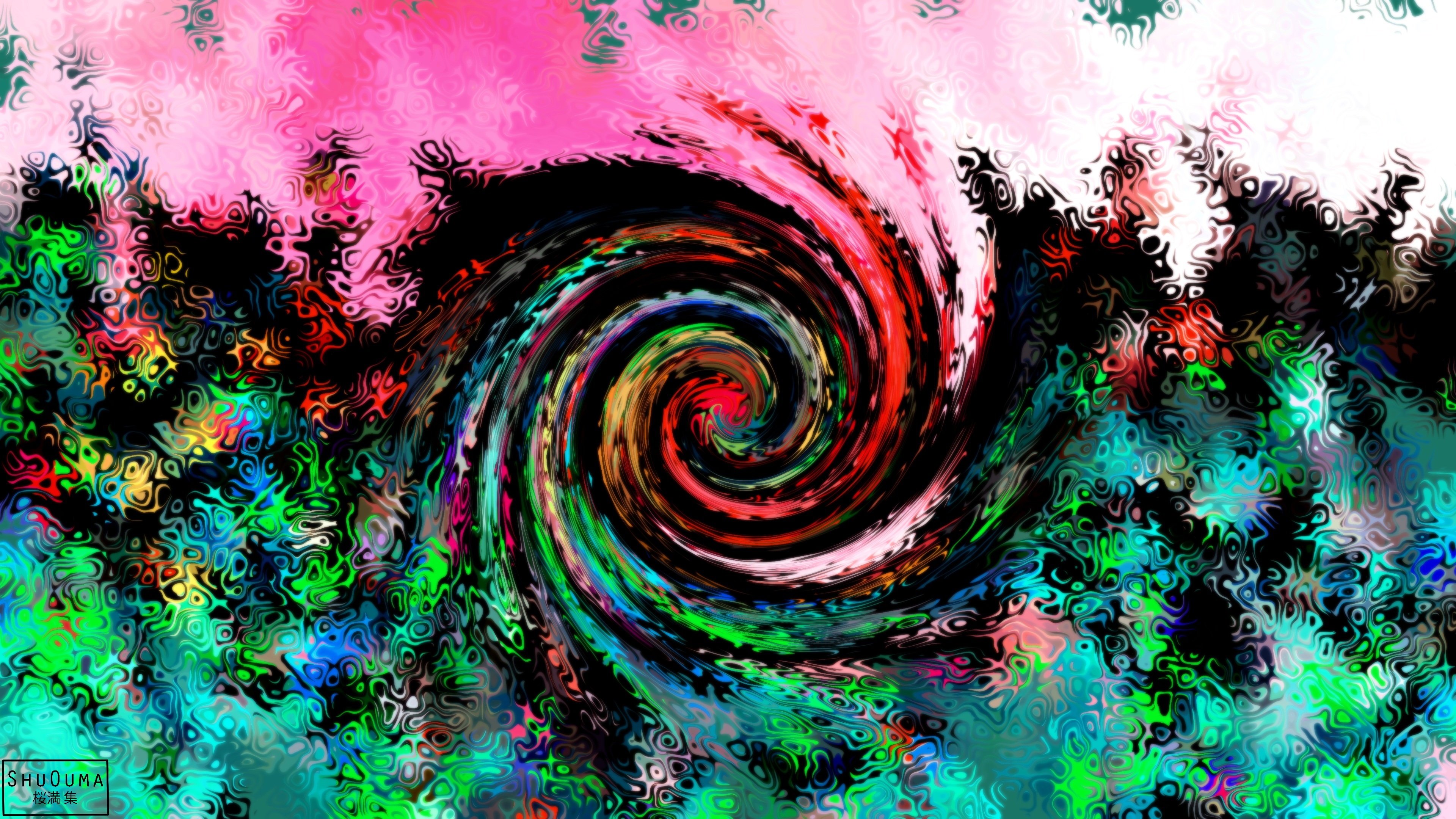 Download Abstract Swirl 4k Ultra HD Wallpaper by ShuOuma