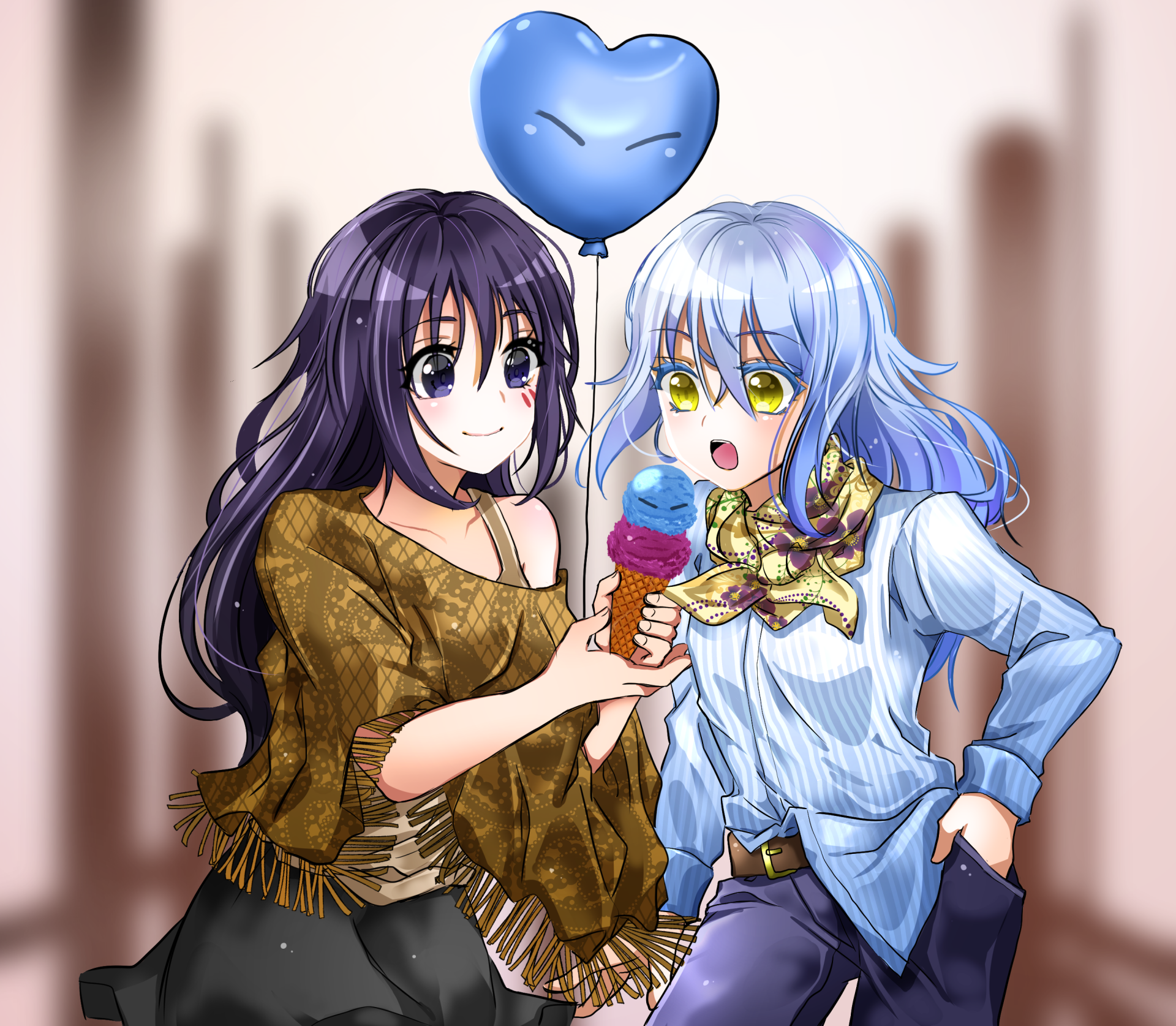 Shizue & Rimuru HD Wallpaper – That Time I Got Reincarnated as a Slime ...