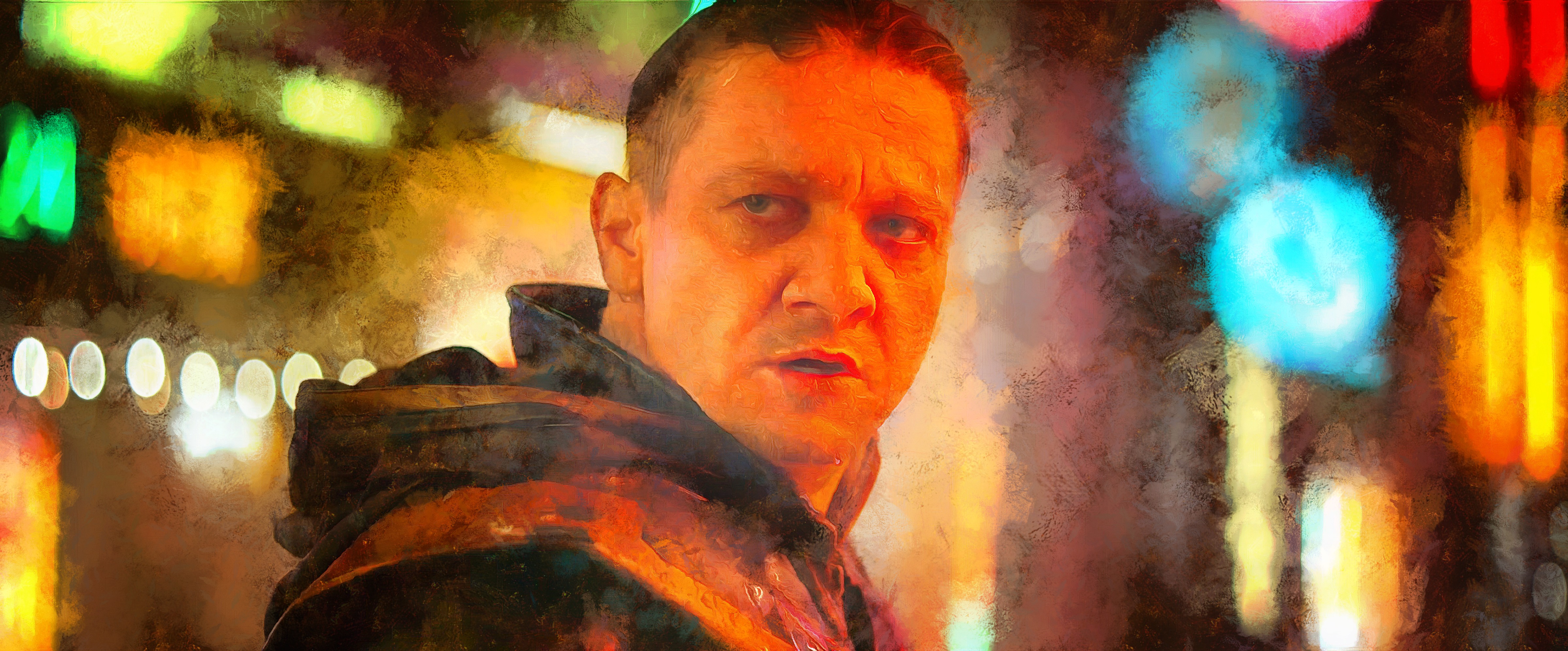 Hawkeye Jeremy Renner in Avengers Endgame – HD Movie Wallpaper