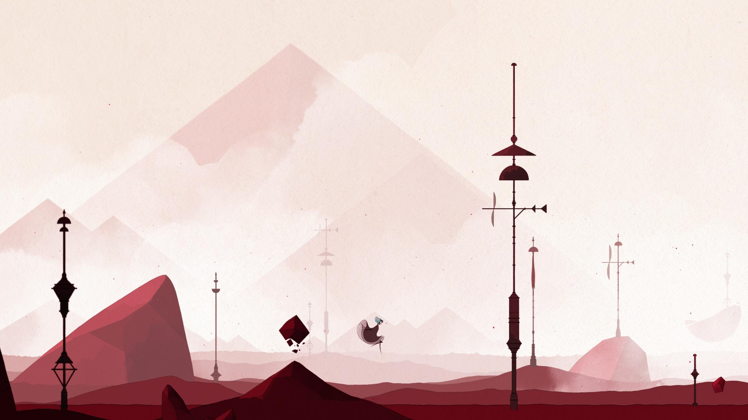 Download Video Game Gris HD Wallpaper
