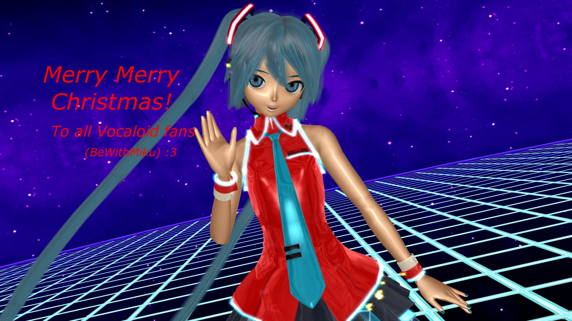 Hatsune Miku - Merry Merry Christmas (Cover) by RL-16 Project ...