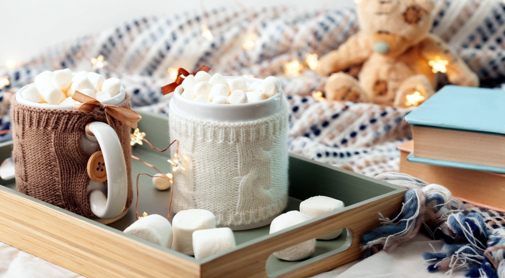 Cozy Marshmallow Hot Chocolate Still Life – HD Wallpaper Delight ...