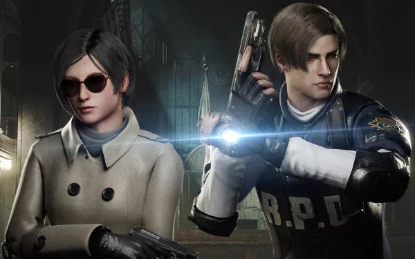 Download Ada Wong Leon S. Kennedy Video Game Resident Evil 4 4k Ultra HD Wallpaper by pargraph