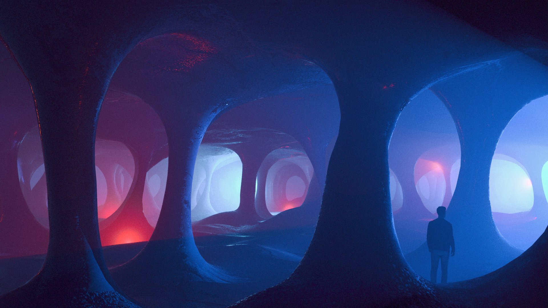 Download Fantasy Cave HD Wallpaper | 3000x1688 | Wallpaper Abyss