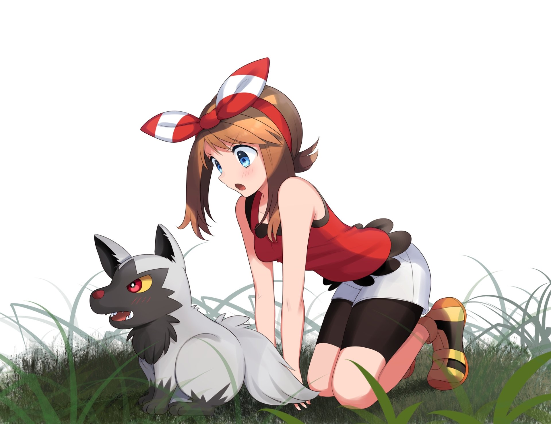 Download Poochyena (Pokémon) May (Pokémon) Pokemon Video Game Pokémon: Omega Ruby And Alpha ...