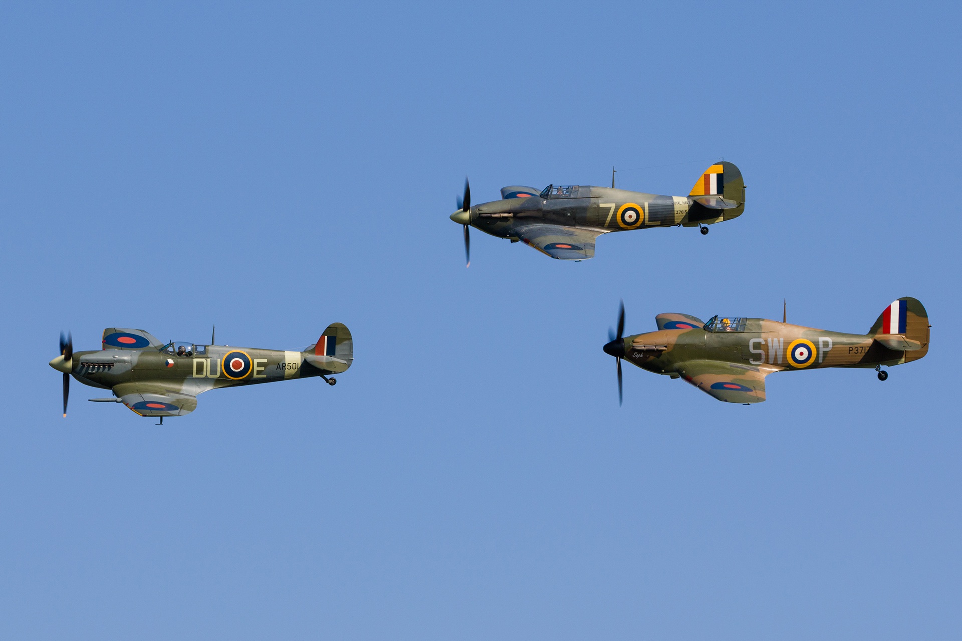 Download Warplane Aircraft Military Supermarine Spitfire HD Wallpaper