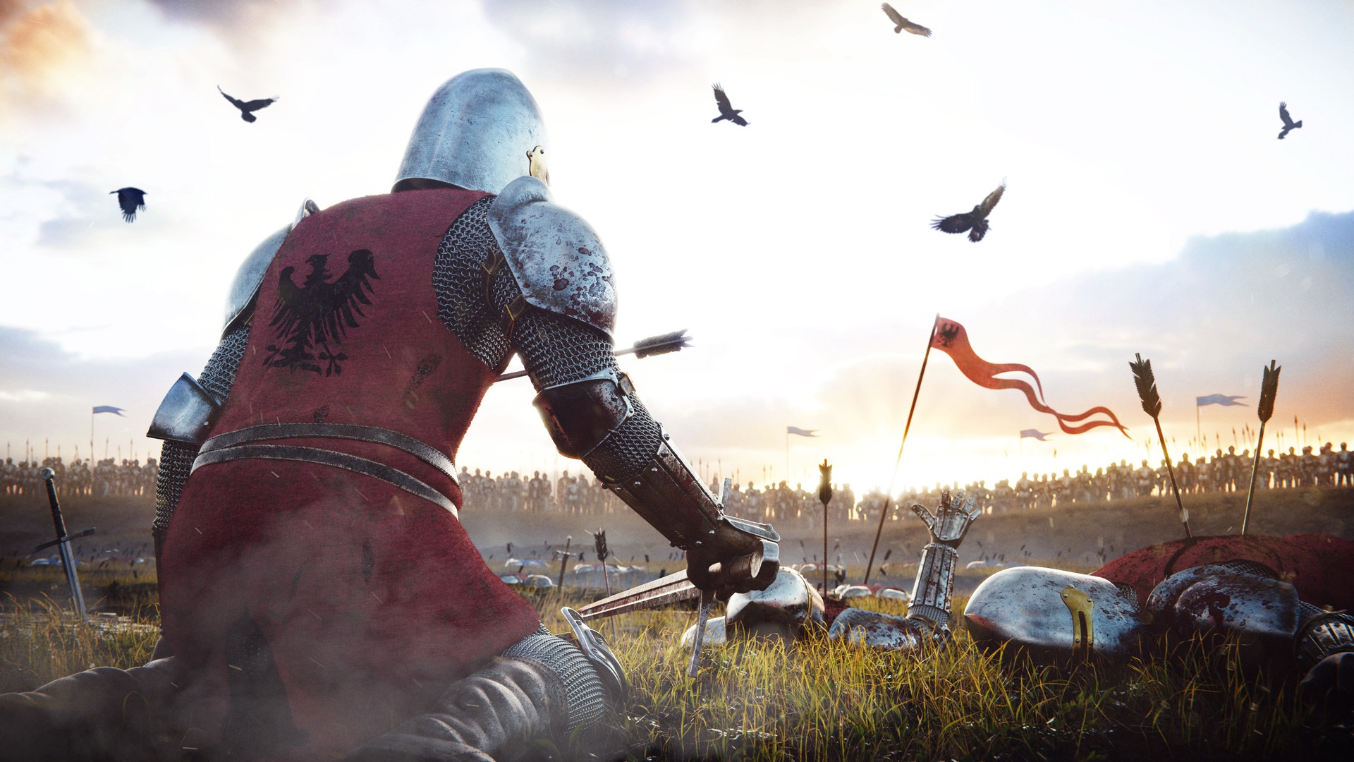 Epic Fantasy Warrior in Battle-Ready Armor | HD Knight Wallpaper by Ben ...