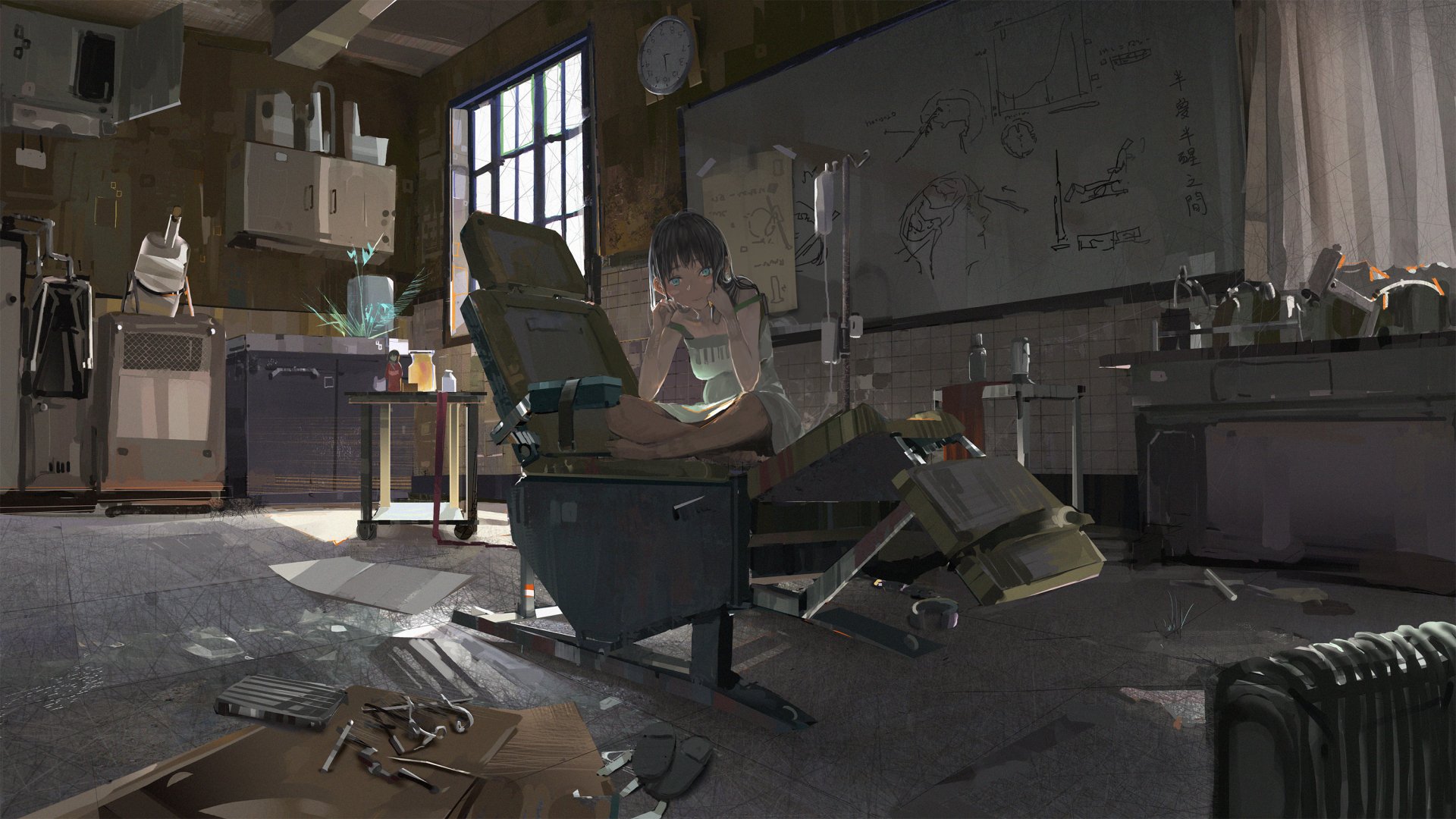 Anime Workshop HD Wallpaper by Paindude